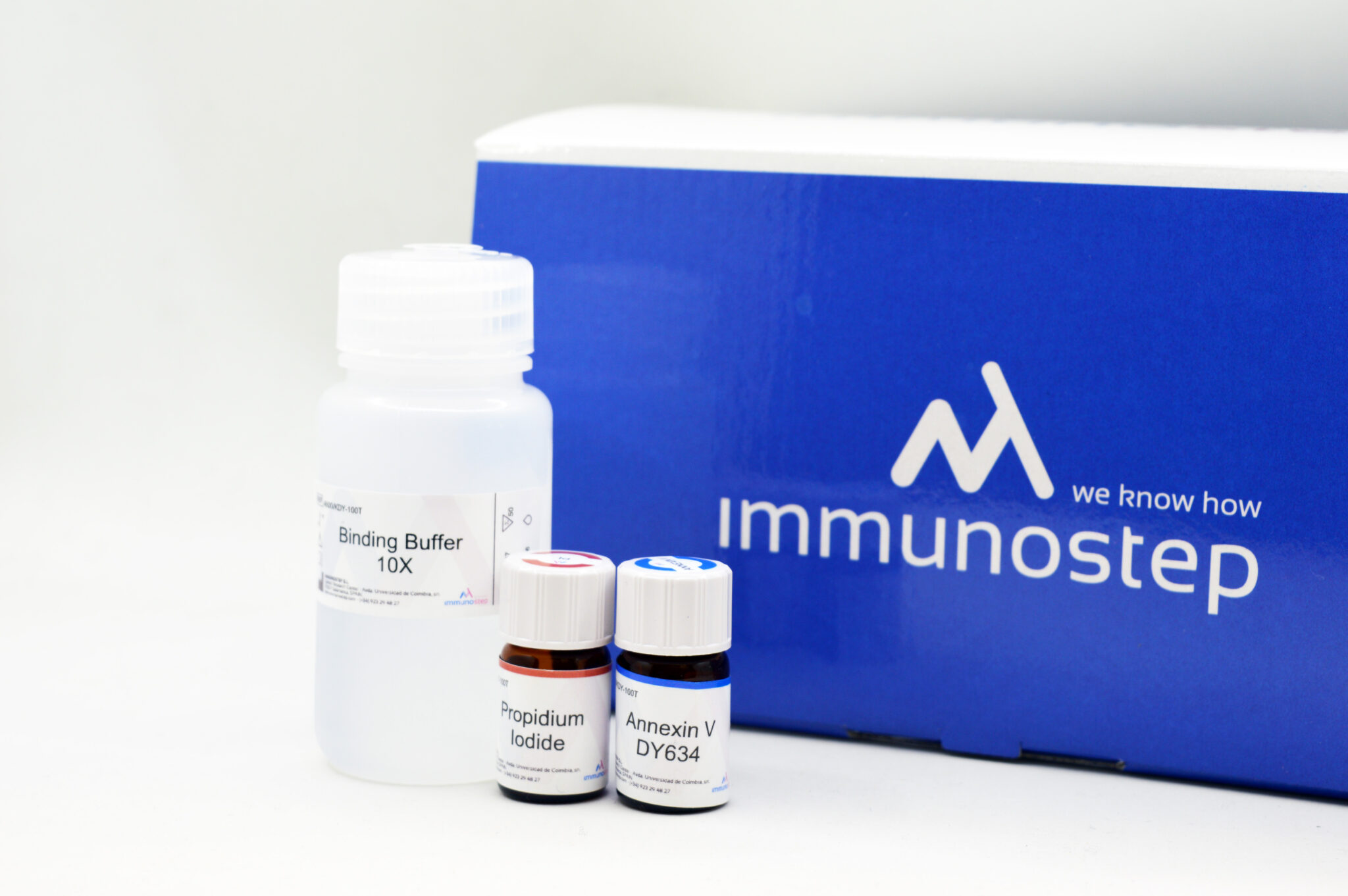 DY634 Annexin V Apoptosis Detection Kit with PI | Immunostep Biotech